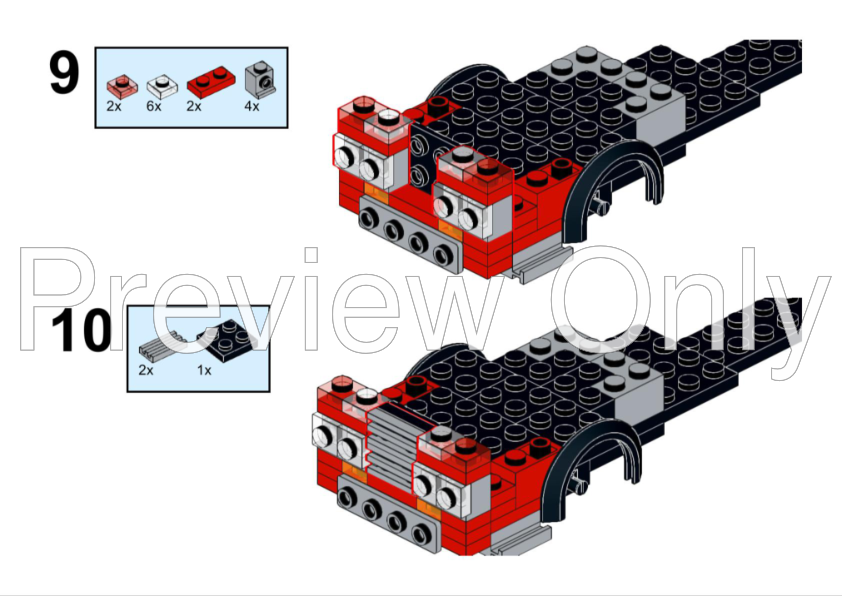 LEGO MOC American Fire Engine-Rescue by First Due Bricks | Rebrickable ...