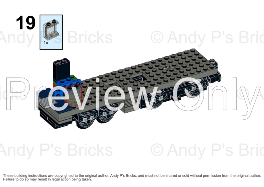 LEGO MOC 60197 Alternate Build - Class 158 2 Carriage DMU Train ...