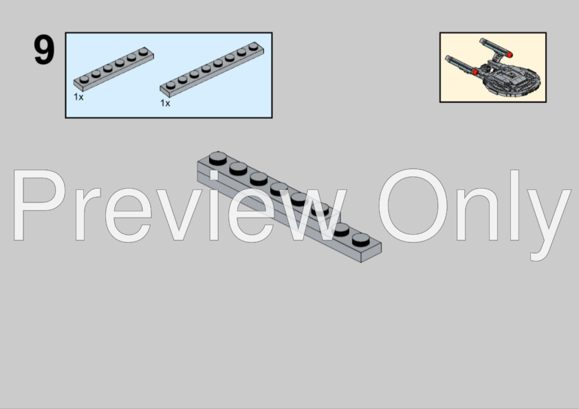 Lego Moc Nx 01 Enterprise Remake By Hyphencubed Rebrickable Build