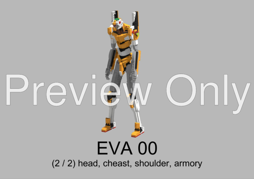 LEGO MOC Evangelion Unit 00 (rebuild of evangelion) by shyD ...