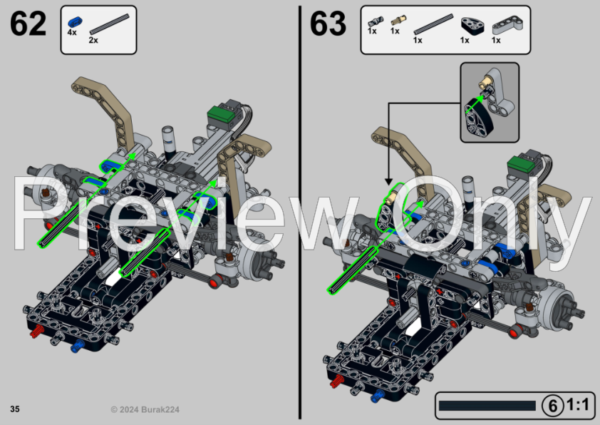 LEGO MOC 1:10 Land Rover Defender 110 RC MOC (42110 Mod) by Burak224 ...