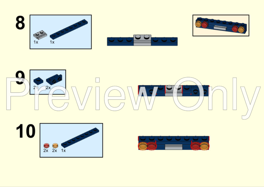 LEGO MOC Beer Stand Trailer by nevertooold68 | Rebrickable - Build with ...