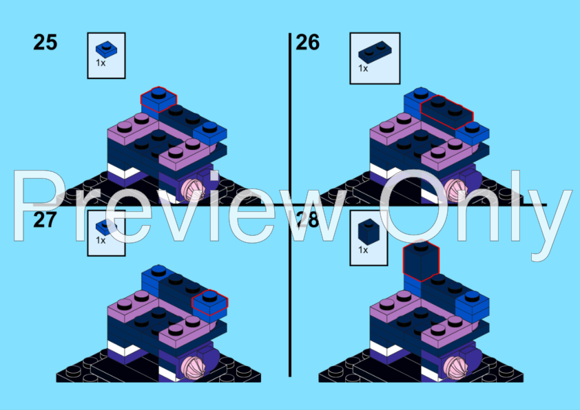 LEGO MOC Neon Valorant Brickhead by SatFair | Rebrickable - Build with LEGO