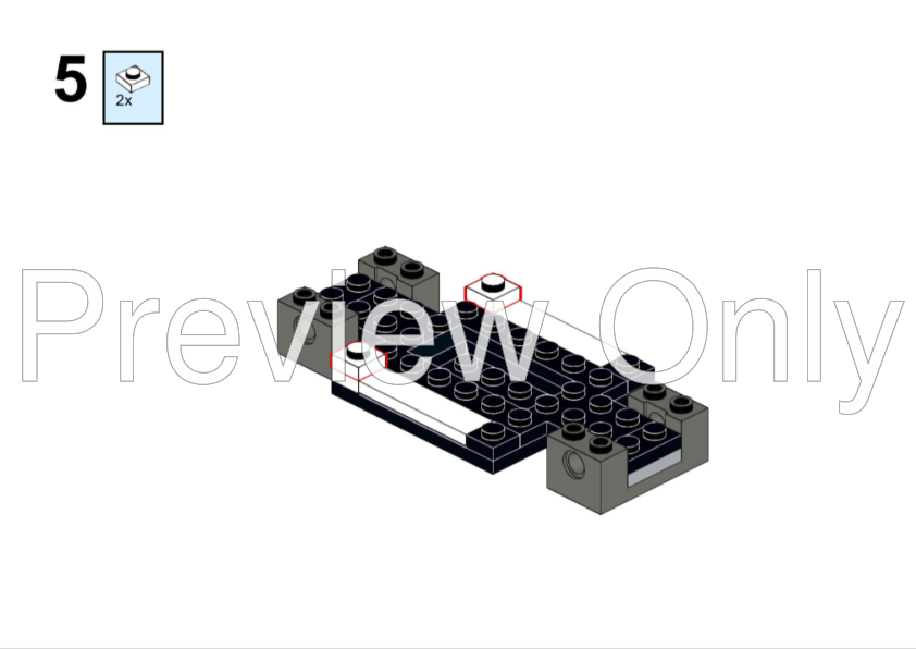 LEGO MOC Ford Explorer LAPD police car 6 stud by ZealotLego ...