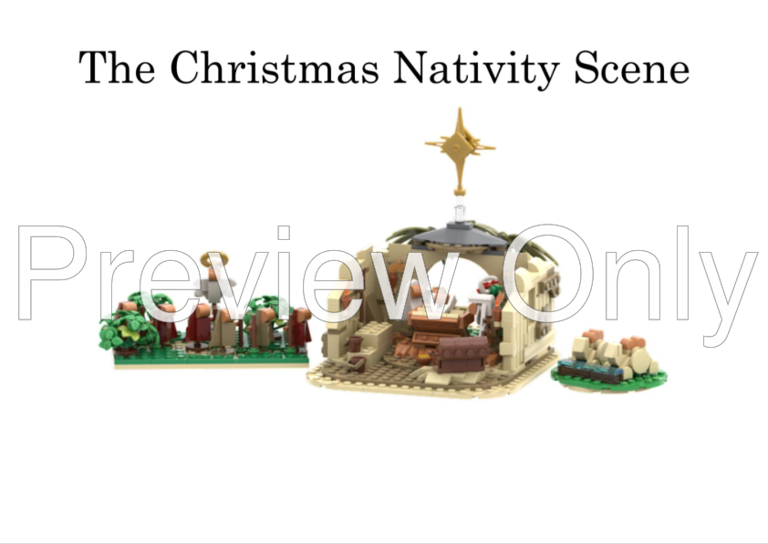 LEGO MOC Nativity Scene by Piece_Keeper | Rebrickable - Build with LEGO