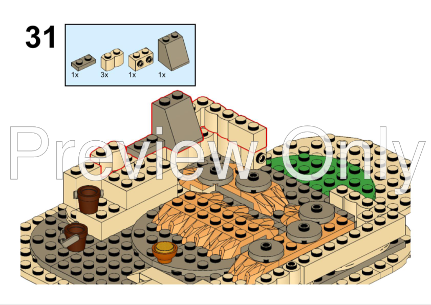 Lego Moc Nativity Scene By Piecekeeper Rebrickable Build With Lego