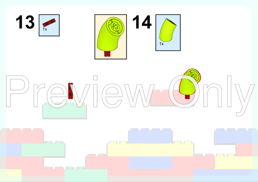 LEGO MOC Hidden Vine desk ornament - Display Figure - Super Mario Bros ...