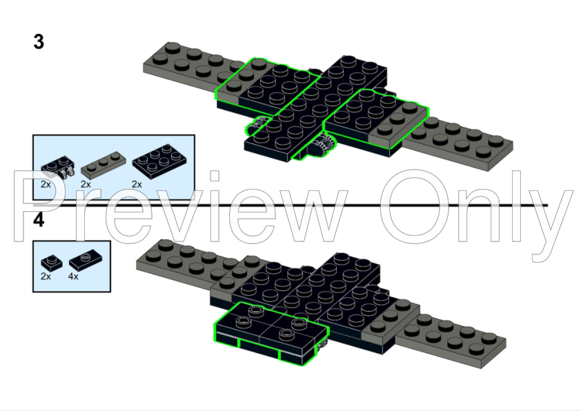 LEGO MOC-191131 Me 109 K - nightfighter by arathemis | Rebrickable ...