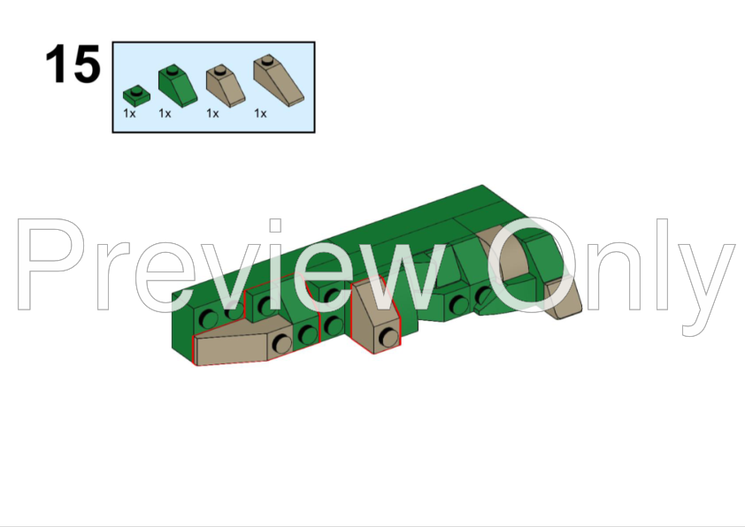 LEGO MOC Display Diorama for set 40686 - Trade Federation Troop Carrier ...