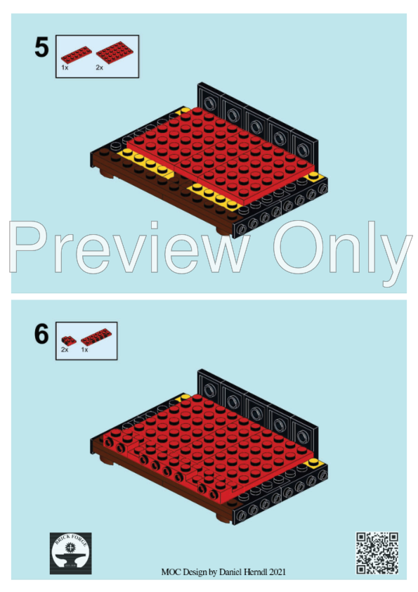 LEGO MOC-191444 The Time Machine, Model with box by Brick Forge ...