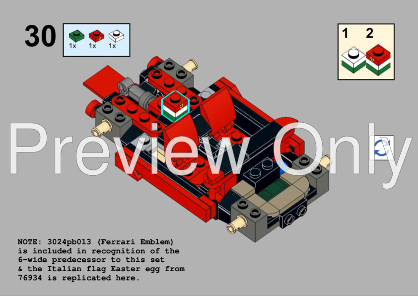 LEGO MOC MadDadBricks' Ultimate F40 PRO by MadDadBricks | Rebrickable - Build with LEGO