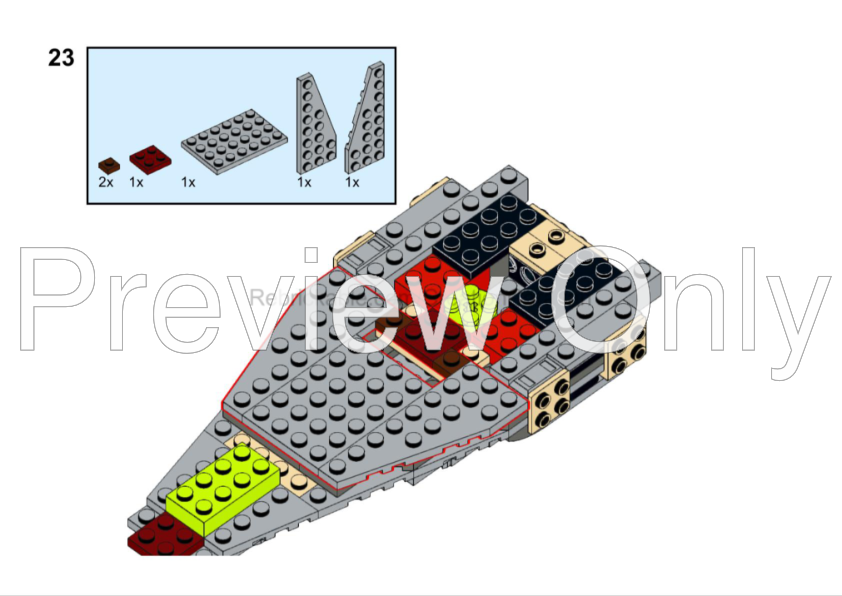 LEGO MOC Galactic Starcruiser Halcyon Midi Scale by CreationCaravan ...