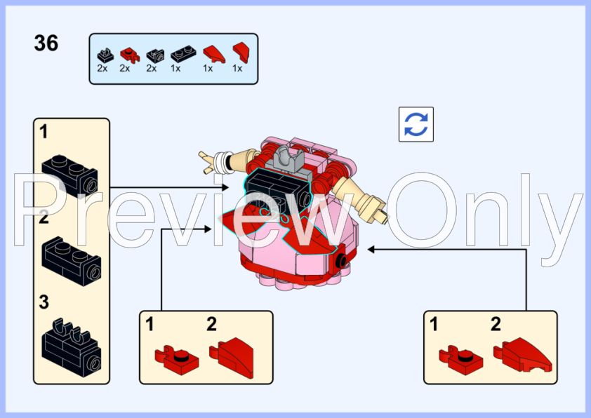 LEGO MOC Remilia Scarlet - Touhou by lavishlump | Rebrickable - Build ...