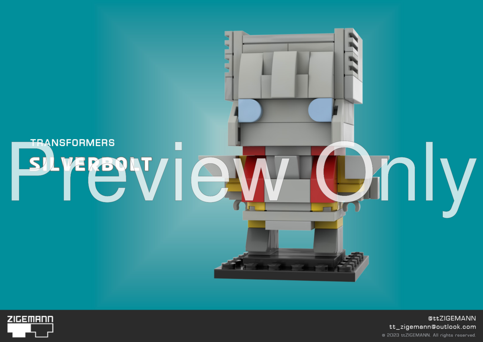 LEGO MOC Silverbolt Aerialbots by ttZIGEMANN | Rebrickable - Build with ...