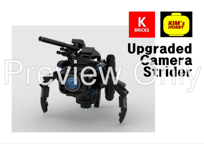 LEGO MOC-192079 Upgraded Camera Strider by KimsHobby | Rebrickable ...