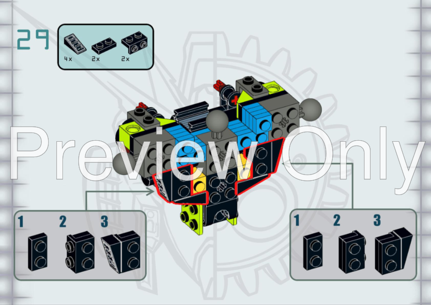 LEGO MOC Mech A.C.R 14-43 Neon Void by Mechynizm | Rebrickable - Build ...