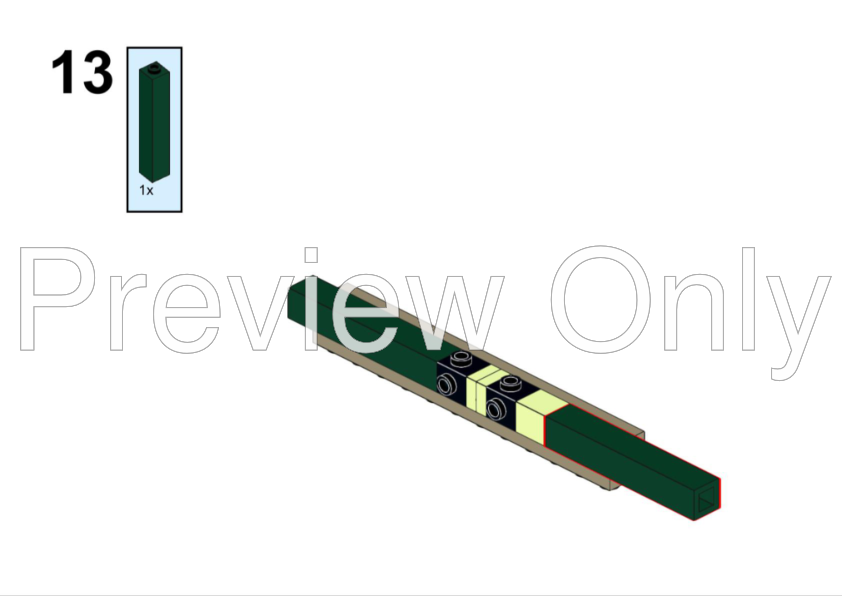 LEGO MOC-192196 hermione's wand by Rhi bricks | Rebrickable - Build ...