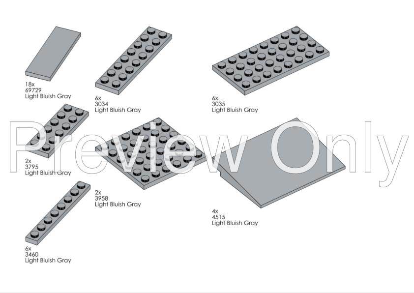LEGO MOC 4 Transit Stations - Monorail, Bus, Train, Light Rail by ...