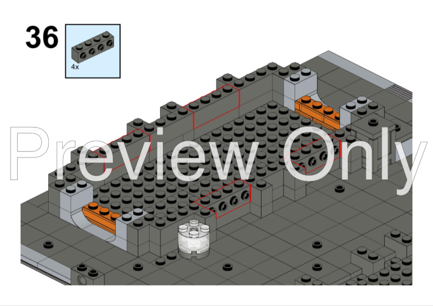Lego Moc Modular Coruscant Barracks By Lucsolebricks Rebrickable