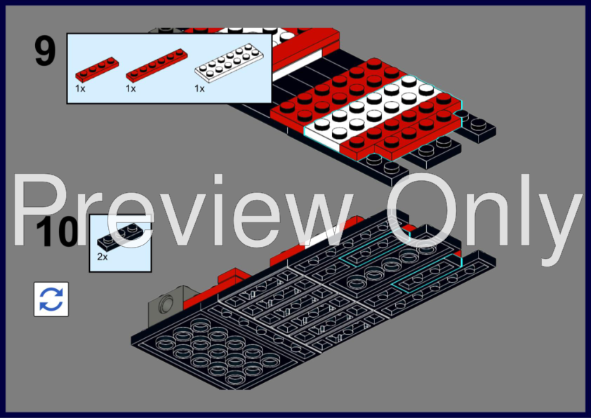 LEGO MOC Ferrari 296 GTS by Thecarmoccer | Rebrickable - Build with LEGO