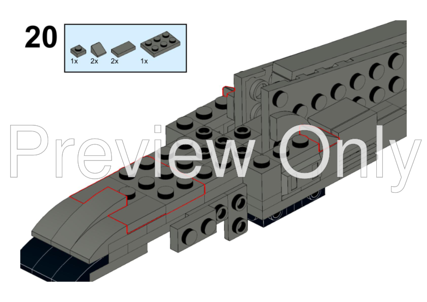 LEGO MOC fallout vertibird by bricktingsmon | Rebrickable - Build with LEGO