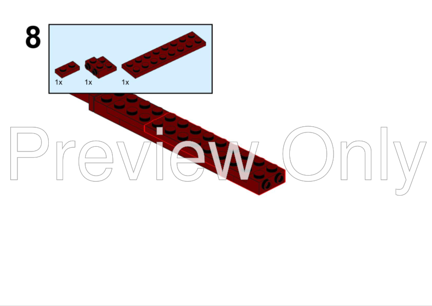 LEGO MOC Mini HMS Warspite by RMC1138 | Rebrickable - Build with LEGO