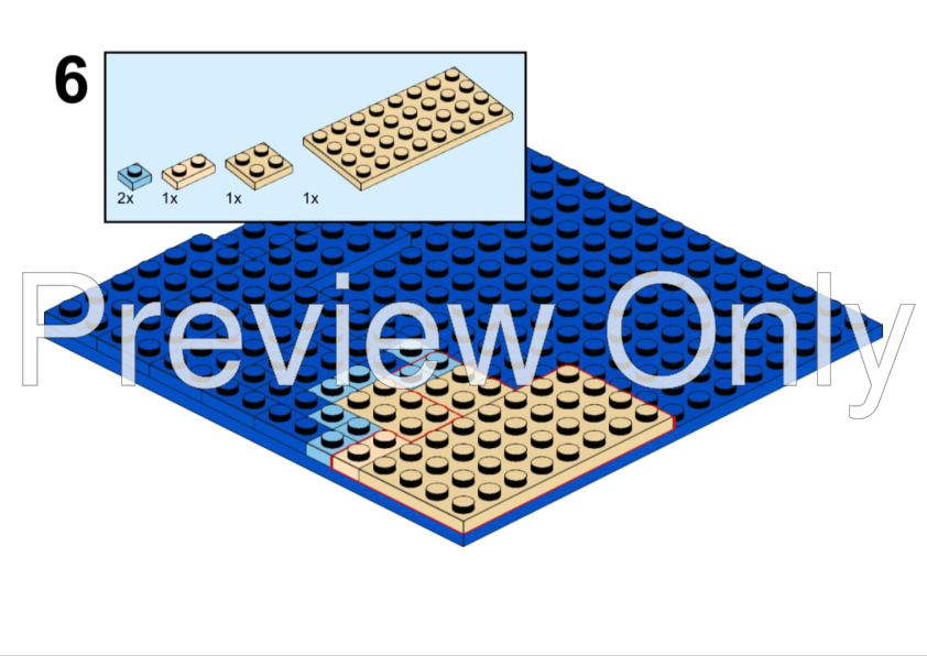 LEGO MOC Dock at the Beach by YellowDonut | Rebrickable - Build with LEGO