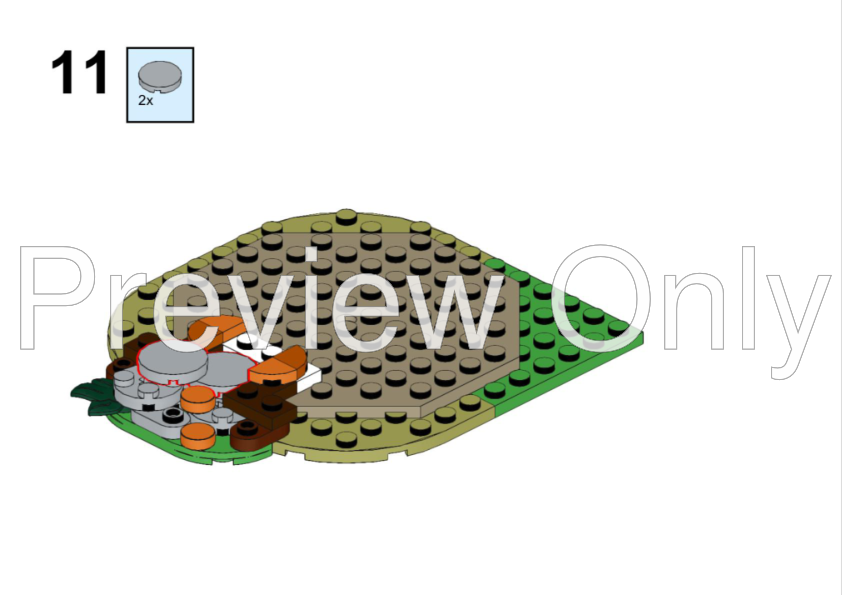 LEGO MOC Gourd Grove - Autumn Village by Ploopis | Rebrickable - Build ...