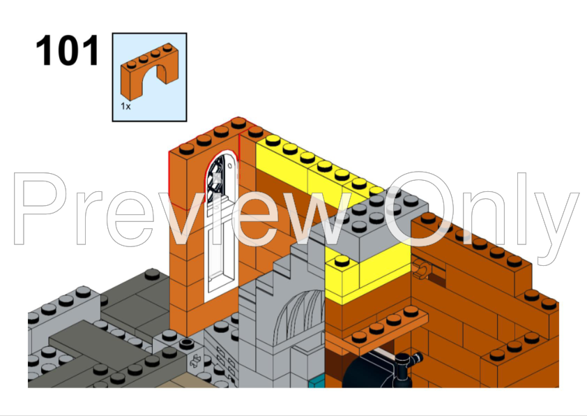 LEGO MOC Italian Restaurant Corner Modular Alternate build of 10312 ...