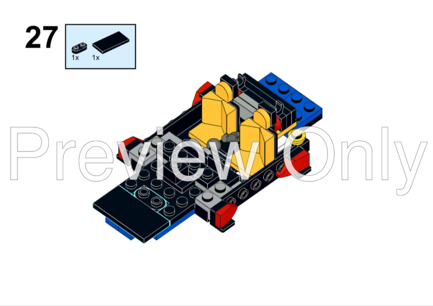Lego Moc Chevy Camaro Zl1 By Jurilego Rebrickable Build With Lego