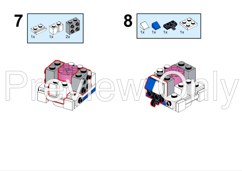 LEGO MOC Captain Rex Brickheadz by SuperSamurai | Rebrickable - Build ...
