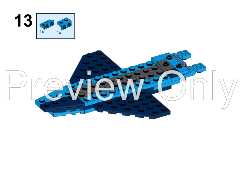 LEGO MOC-192663 Mitsubishi F-2 1:72 by the_bricks_designer ...