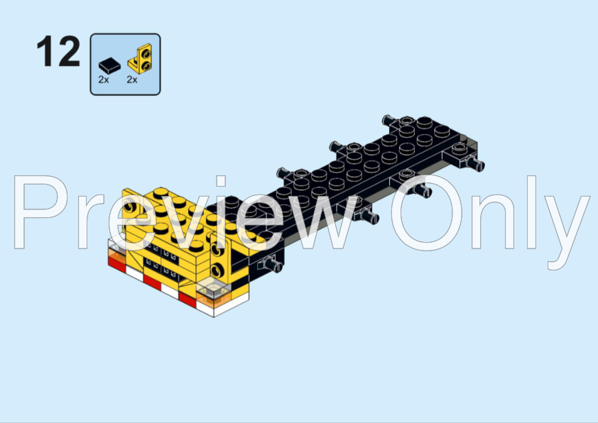 LEGO MOC-192687 Construction Heavy Low-Loader by Wacky | Rebrickable ...