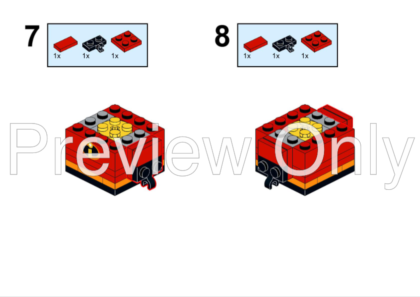 LEGO MOC-192732 Elastigirl Brickheadz by SuperSamurai | Rebrickable ...