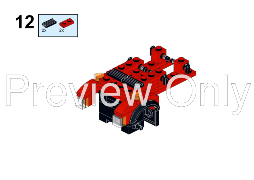 LEGO MOC 4x4 Brush Fire Engine by First Due Bricks | Rebrickable ...