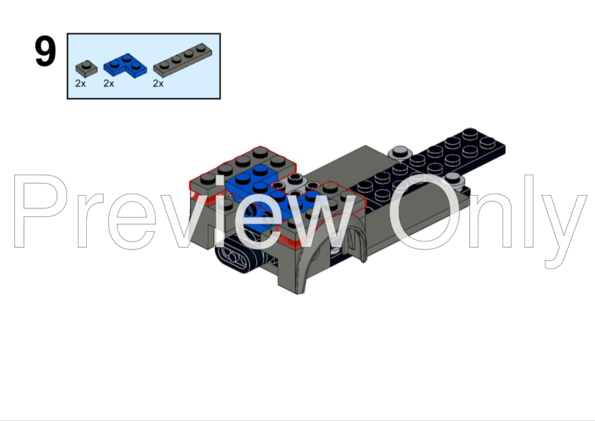 LEGO MOC Bowtie Corvette C6 by IBrickedItUp | Rebrickable - Build with LEGO