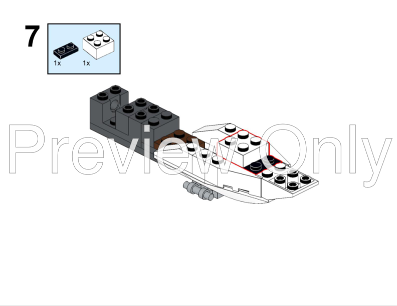 LEGO MOC Freeco Speeder by brick_forge | Rebrickable - Build with LEGO