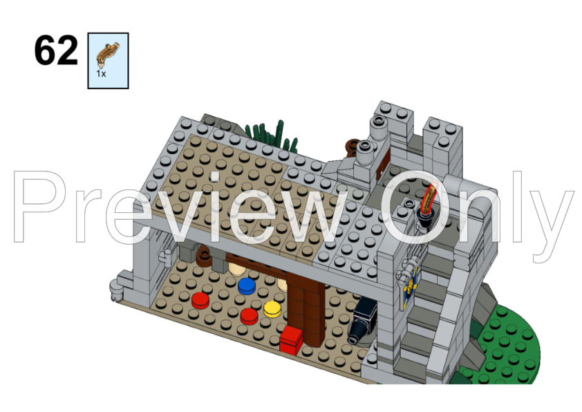LEGO MOC Shield Painter's Workshop by CastillaClassics | Rebrickable ...