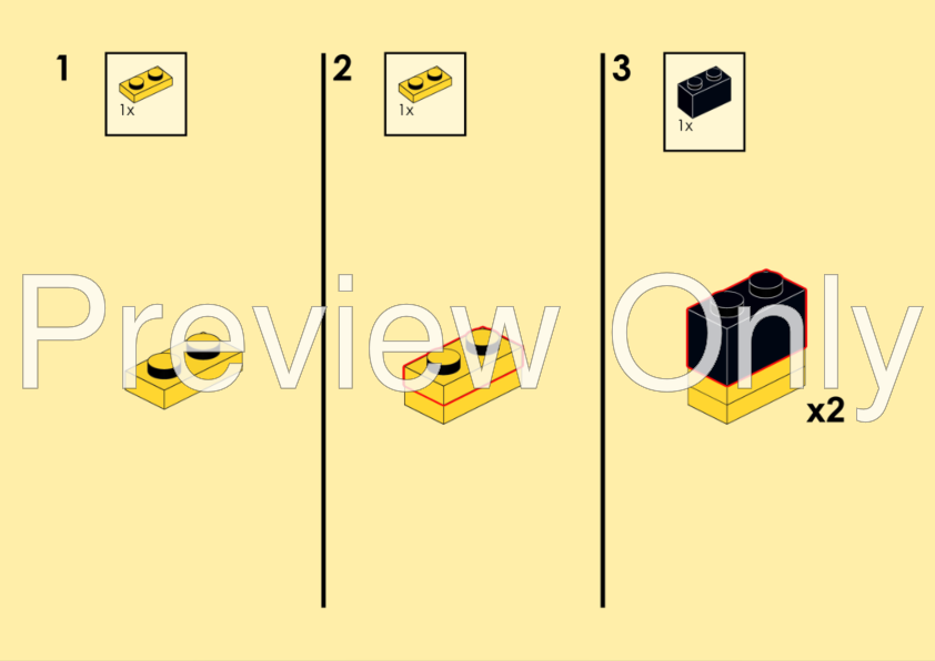 LEGO MOC Bumblebee Brickhead by Bucktopus | Rebrickable - Build with LEGO