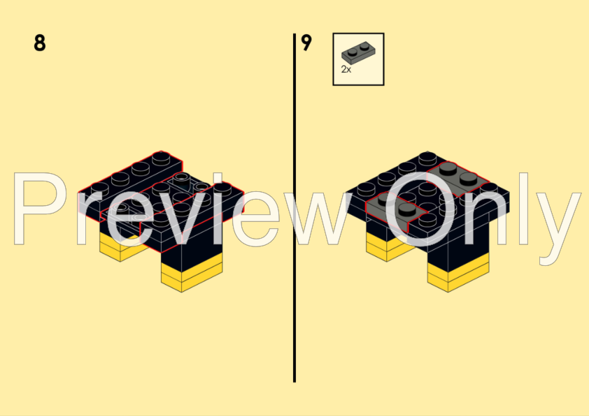LEGO MOC Bumblebee Brickhead by Bucktopus | Rebrickable - Build with LEGO