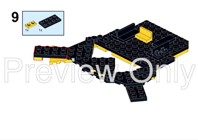 LEGO MOC 40580 Blacktron Command Base by Leibowitz92 | Rebrickable ...