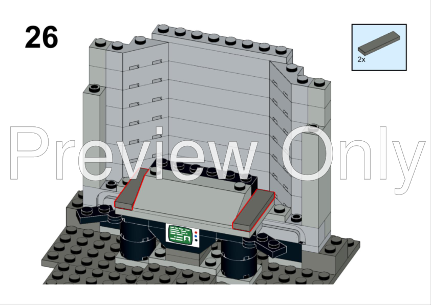 LEGO MOC Control Station for Batcave by Warne.lego | Rebrickable ...