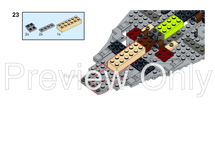 LEGO MOC-193234 Acclamator Class Assault Ship Midi Scale by ...