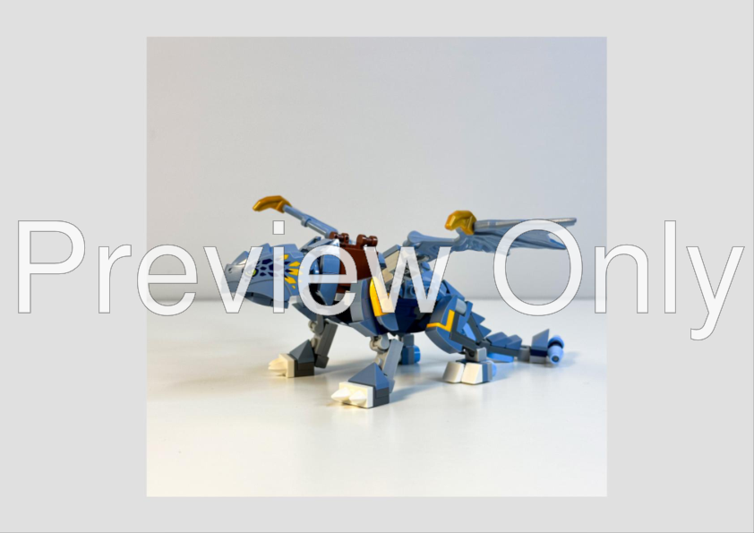 LEGO MOC Young Dragon Riyu 71810 modification by bobbacatmocs ...