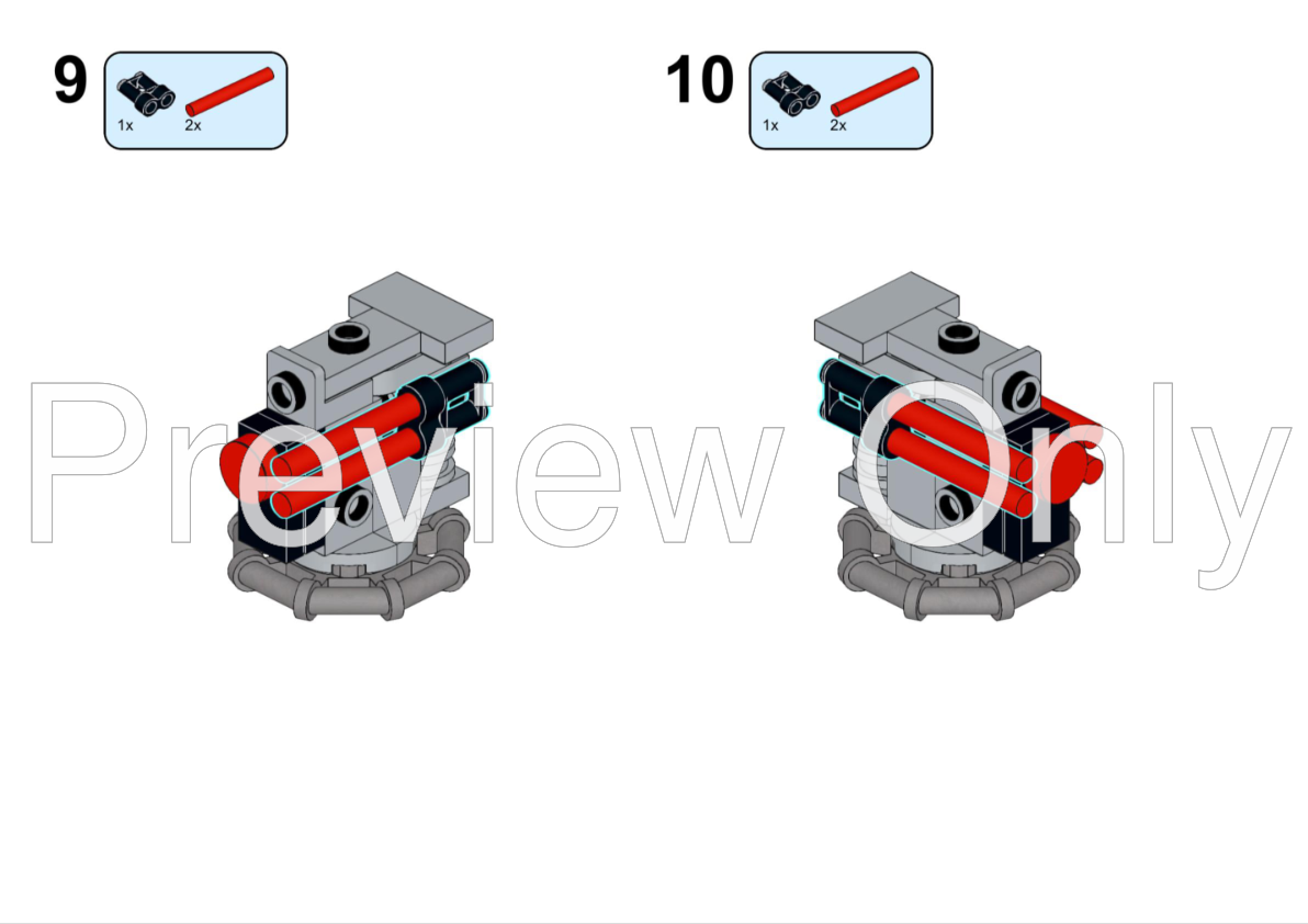 LEGO MOC Advanced Dwarf Spider Droid V2 by ThrawnsRevenge | Rebrickable ...