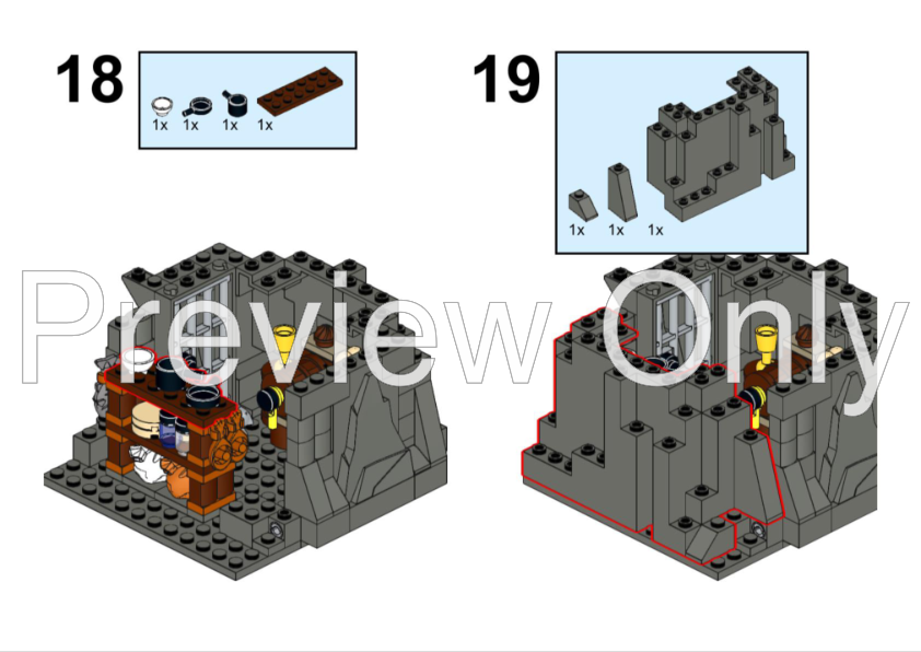 Lego Moc Impenetrable Dungeon By Midibricks Rebrickable Build With Lego