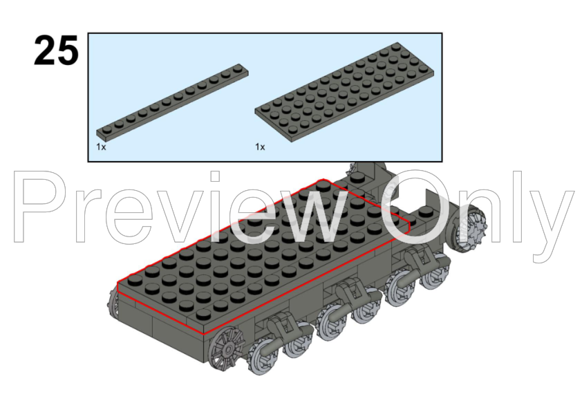 LEGO MOC-193419 LEGO ww2 M3 Lee by Romainww2 | Rebrickable - Build with ...
