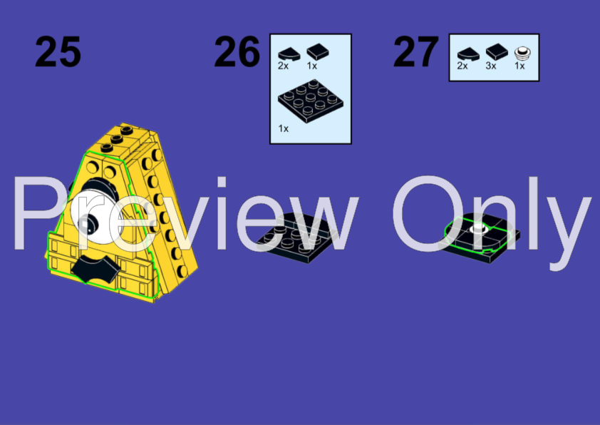 LEGO MOC Gravity Falls- Bill Cipher Brickheadz by Penguins and plastic ...