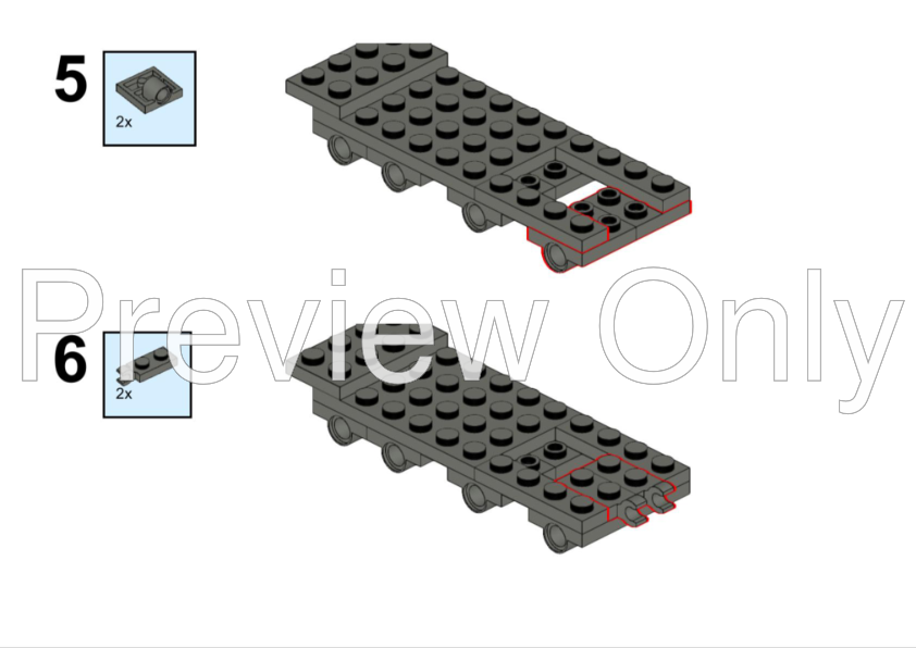 LEGO MOC BT-5 Tank by BrickMotions6026 | Rebrickable - Build with LEGO