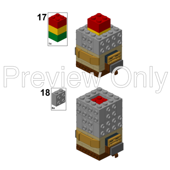 Lego Moc Brickheadz Space Angel By Igor X Rebrickable Build With Lego